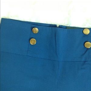 Maude | Shorts | Maude Blue High Waist Sailor Shorts Medium | Poshmark